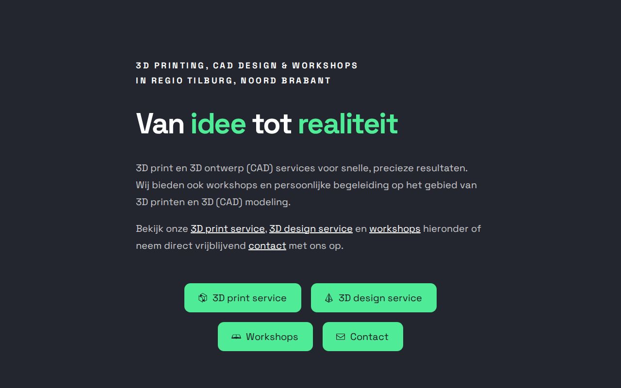 Gizmofactory – 3D Printing, CAD Design & Workshops in regio Goirle ...